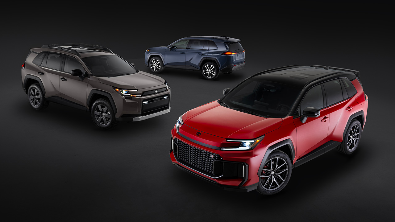 2026 Toyota Rav4 Revealed With All-Hybrid Lineup, New GR Sport Model