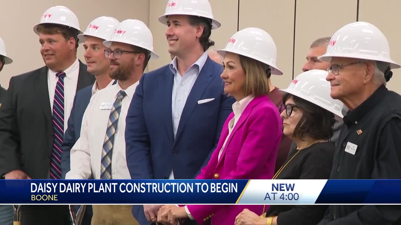 Daisy dairy plant construction to begin in Boone