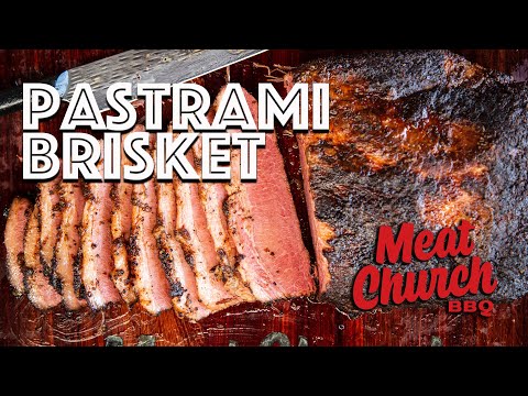 Smoke the ultimate pastrami brisket for an epic Texas Reuben sandwich