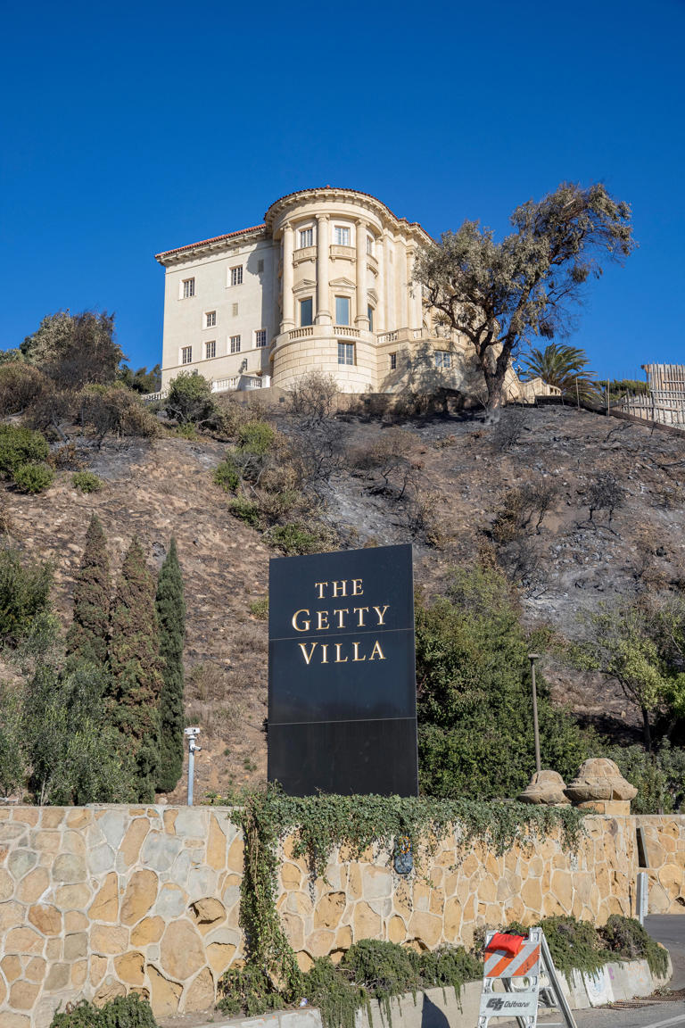 The deadly Palisades Fire nearly destroyed landmark Getty Villa. Now it ...