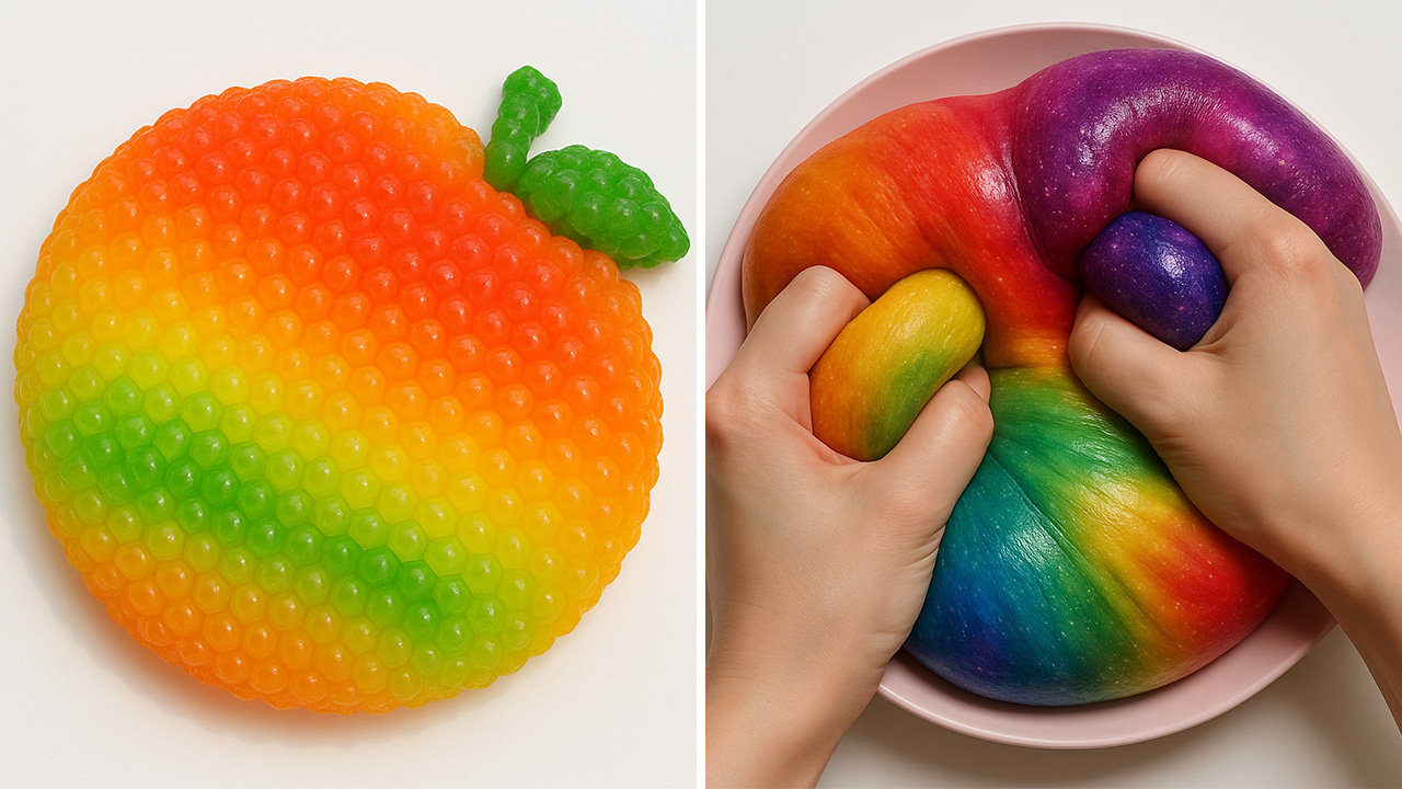 30 Minutes of Oddly Satisfying Slime ASMR | Relaxing When Stressed or ...