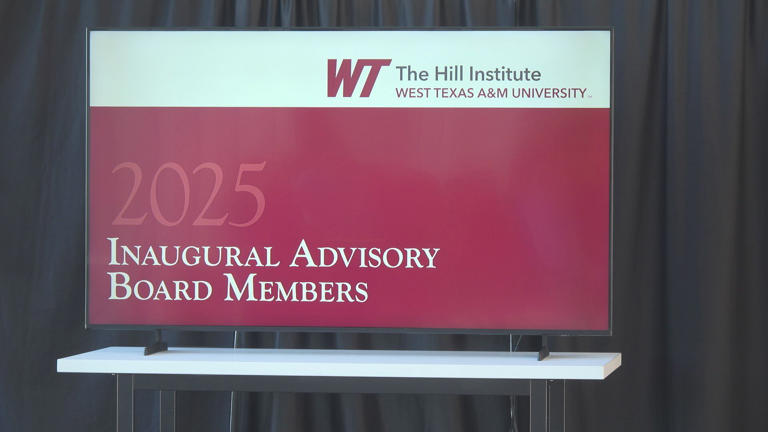 WTAMU announces inaugural board members for Hill Institute