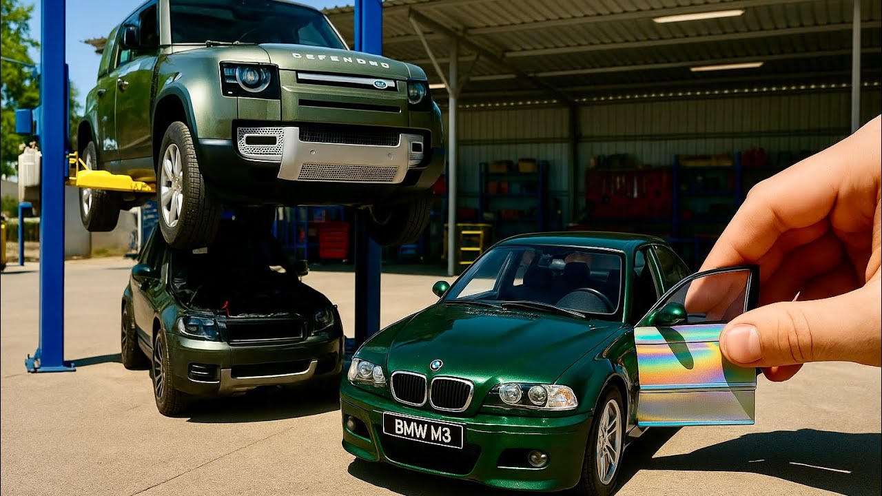 It can't be this realistic! Modifying and Repairing Diecast Cars