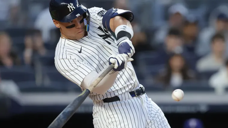 Yankees' Aaron Judge just hit the shortest home run of his MLB career