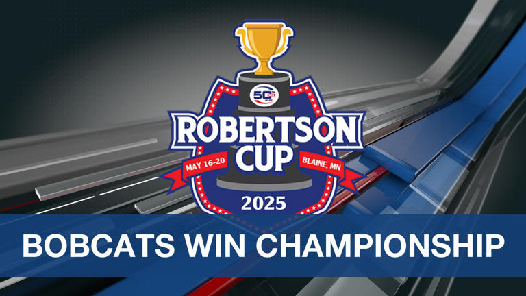 Bobcats win second Robertson Cup in franchise history