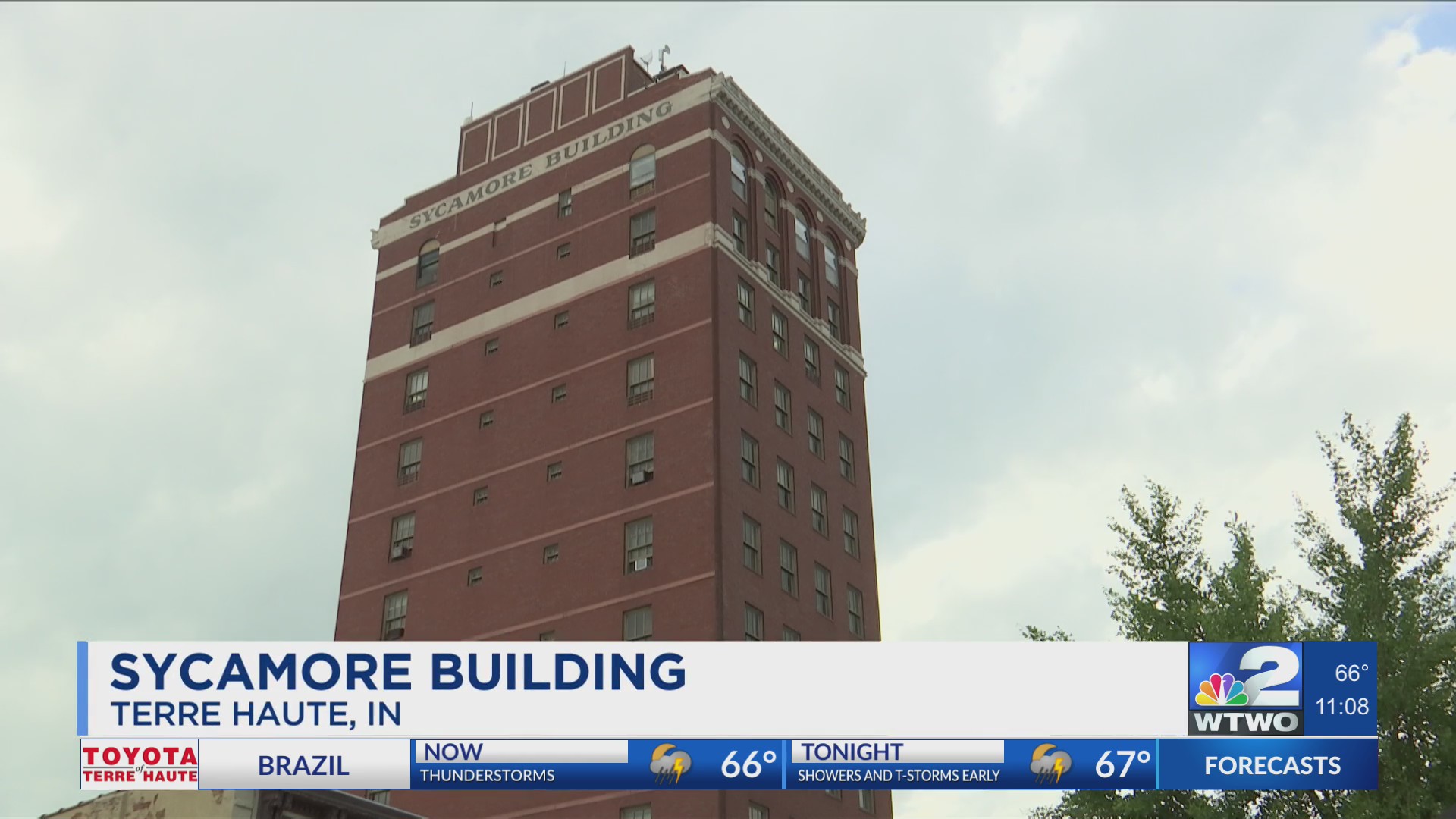Time Travelers Club visits The Sycamore Building
