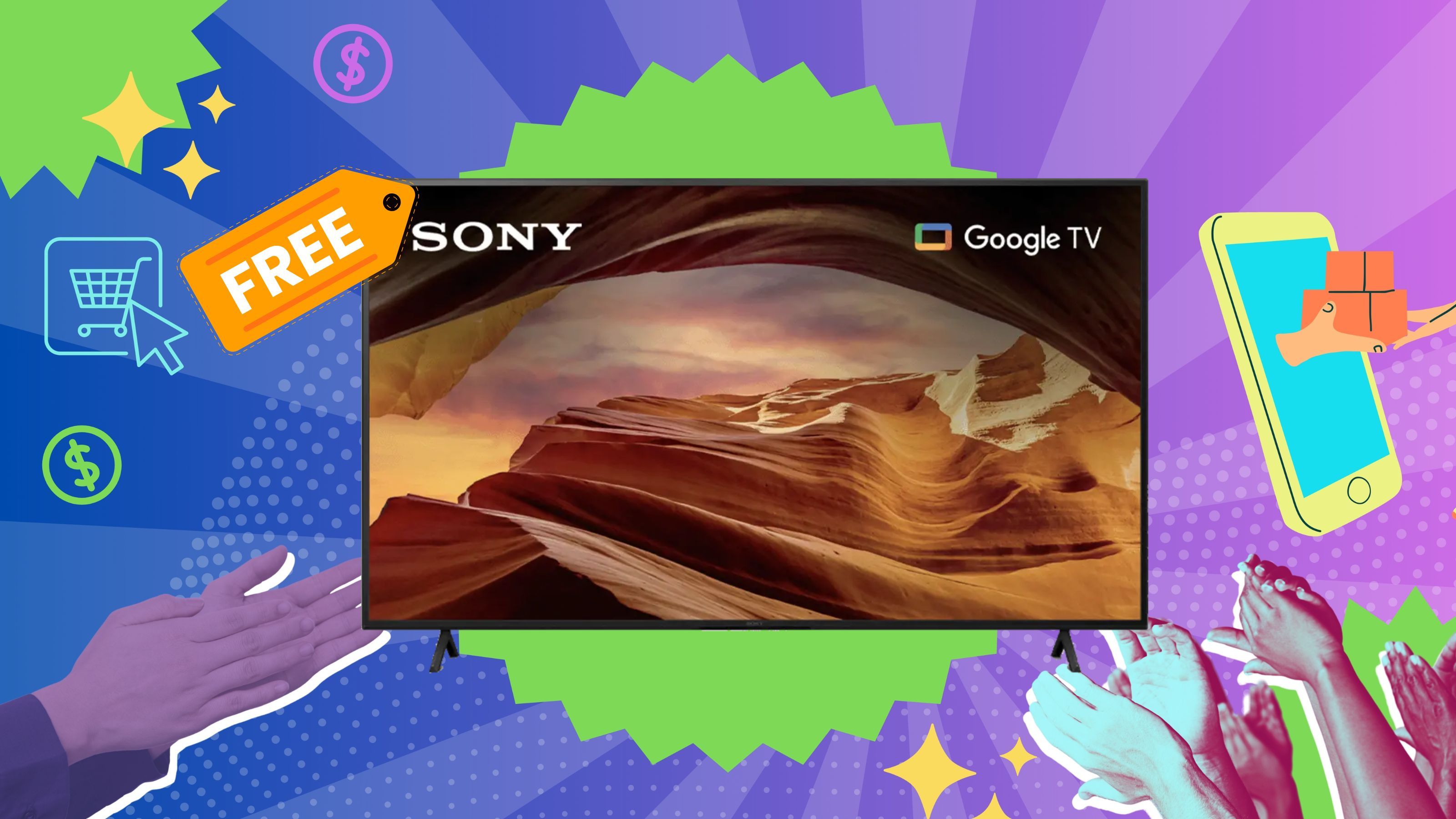 How to get a free 55-inch 4K TV for Memorial Day from Sony