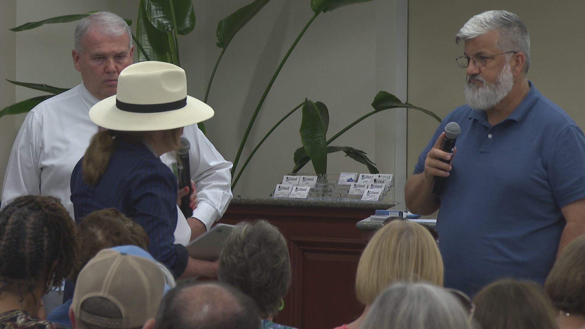 Officials answer questions about Leland house explosion during special ...