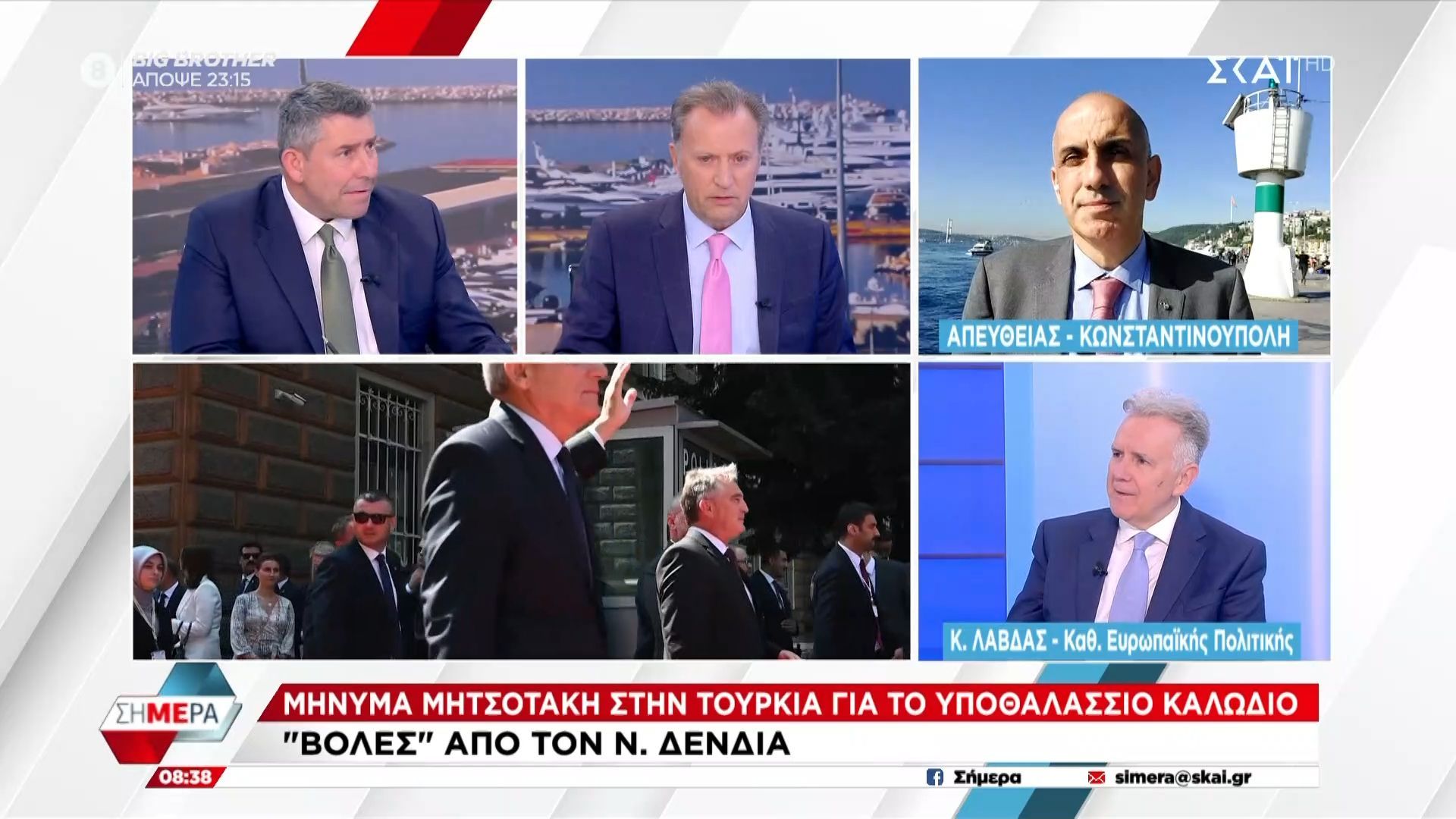 Μήνυμα Μητσοτάκη στην Τουρκία για το υποθαλάσσιο καλώδιο