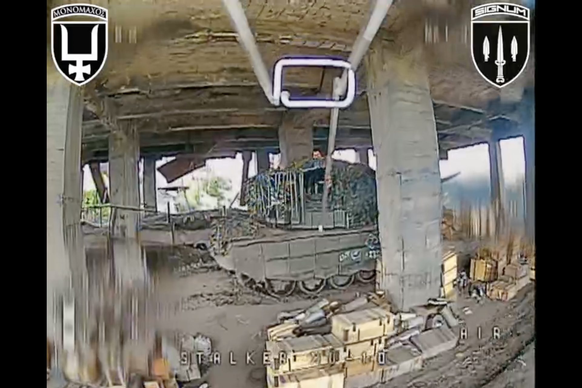 Battlefield Report: a hidden Russian tank went up in flames after a ...