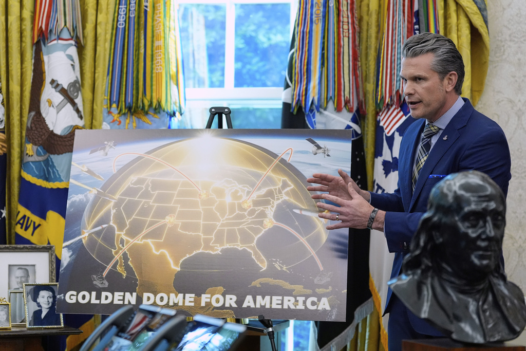 Trump selects concept for $175 billion 'Golden Dome' missile defense system