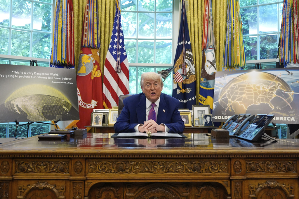 Trump selects concept for $175 billion 'Golden Dome' missile defense system