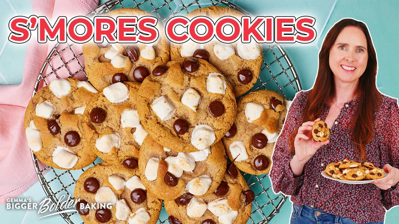 Soft & Gooey S'mores Cookie Recipe