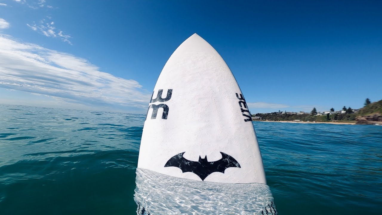 Riding Waves on the Batman Surfboard – Full POV