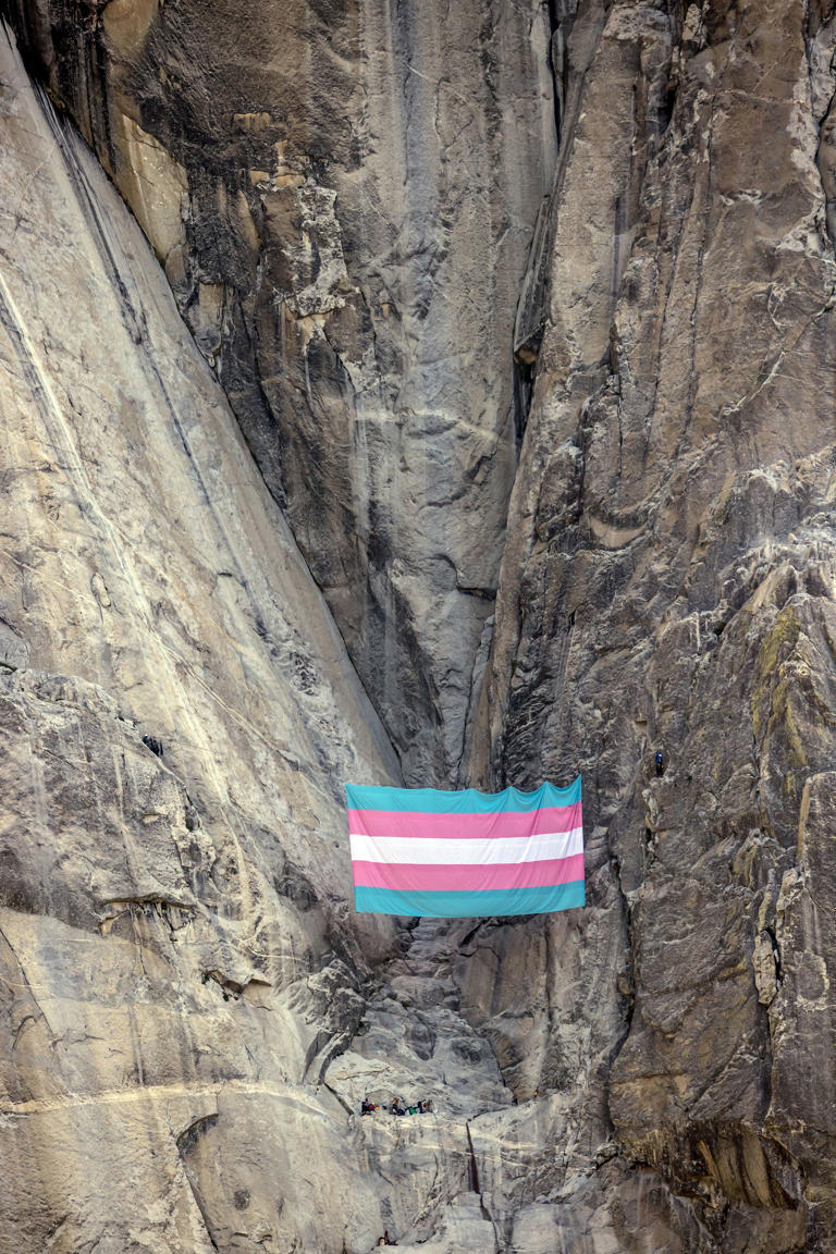 Trans flag hung in protest in Yosemite National Park: ‘Trans people are ...