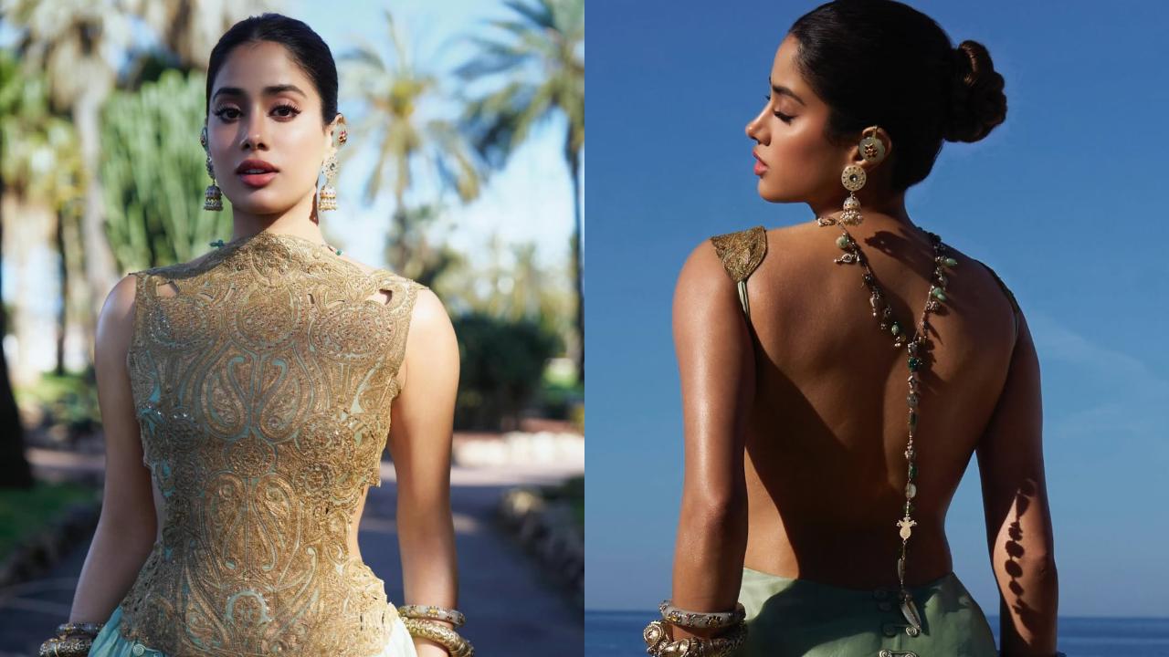 Cannes 2025: Janhvi Kapoor looks surreal in Homebound premiere look