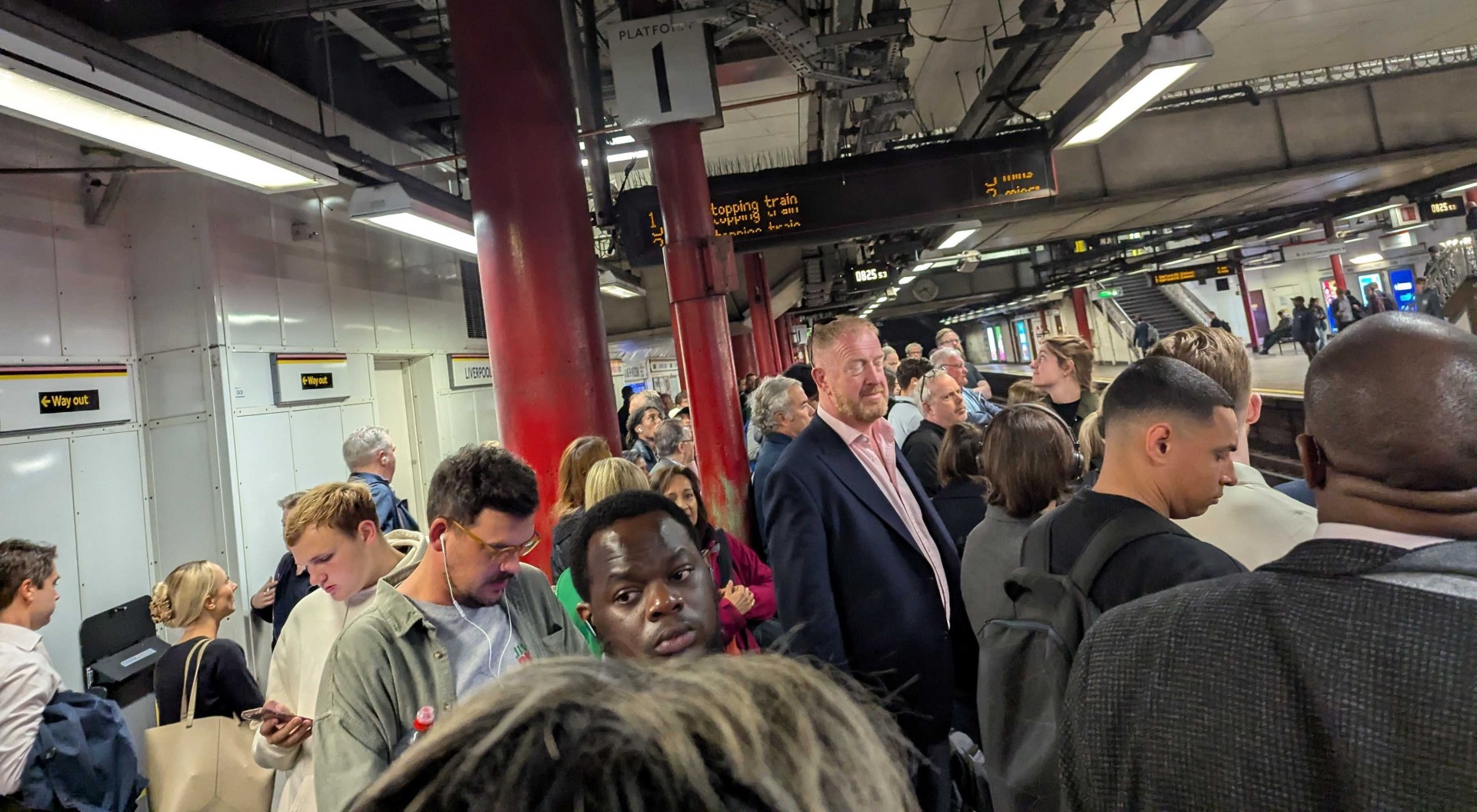Tube trains forced to skip Liverpool Street station after flooding