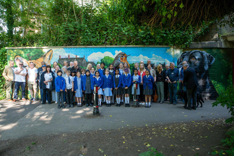 In pictures: The striking new murals at Priory Park in Warwick