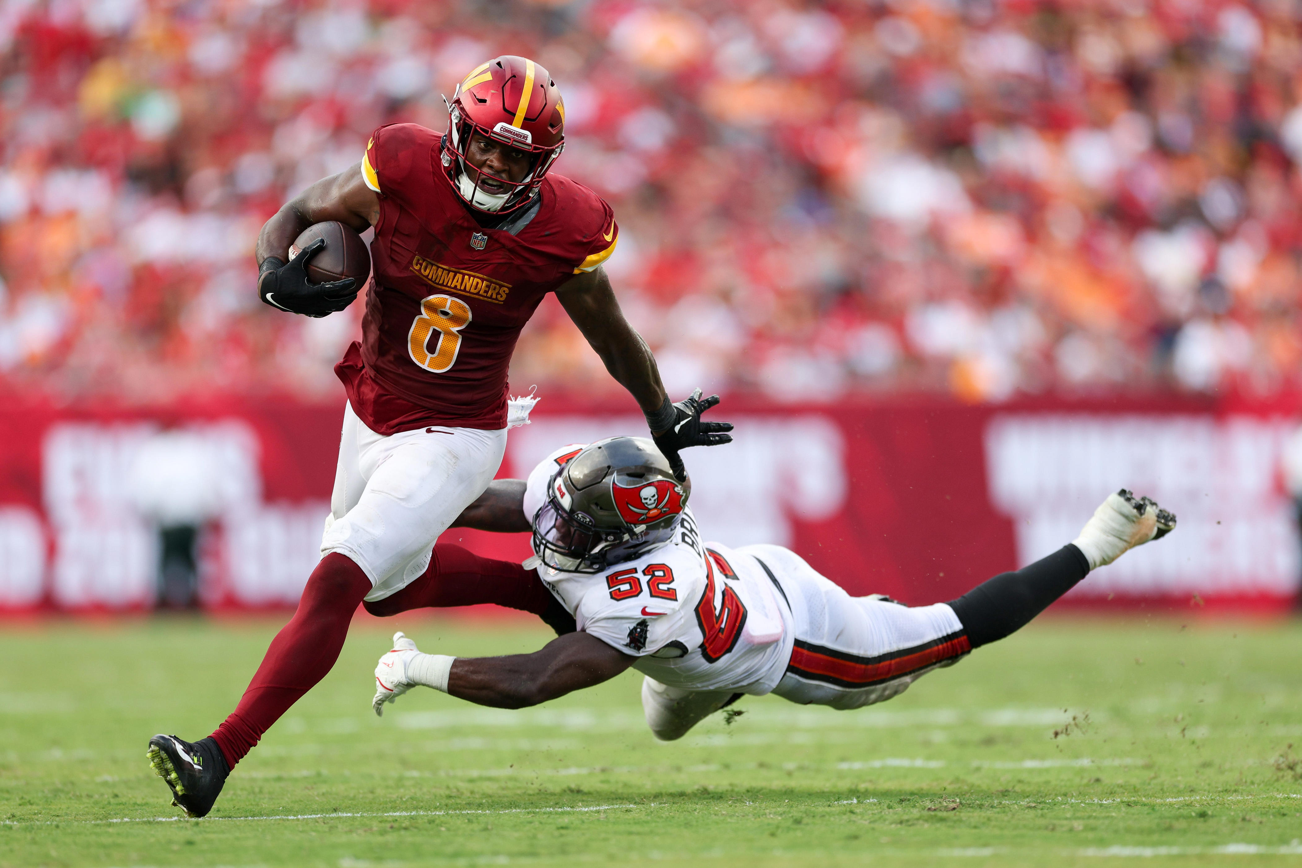 Commanders RB Brian Robinson Jr. has reportedly drawn interest from ...