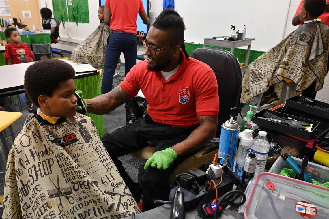 From the classroom to the barber shop: Macon students get more than ...