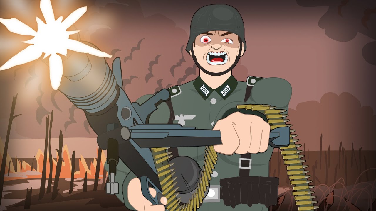 WWII German Super Soldiers – High on Meth in Battle