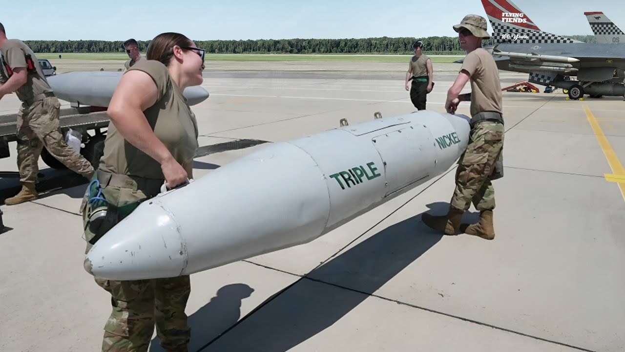 US Air Force Installing Massive Modified Pods on F-16 Jets