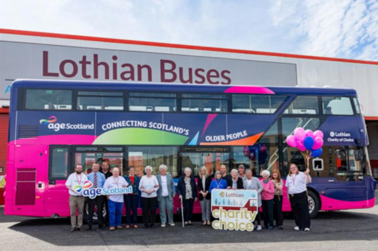 West Lothian bus company’s charity partner will have pride of place on specially designed double ...