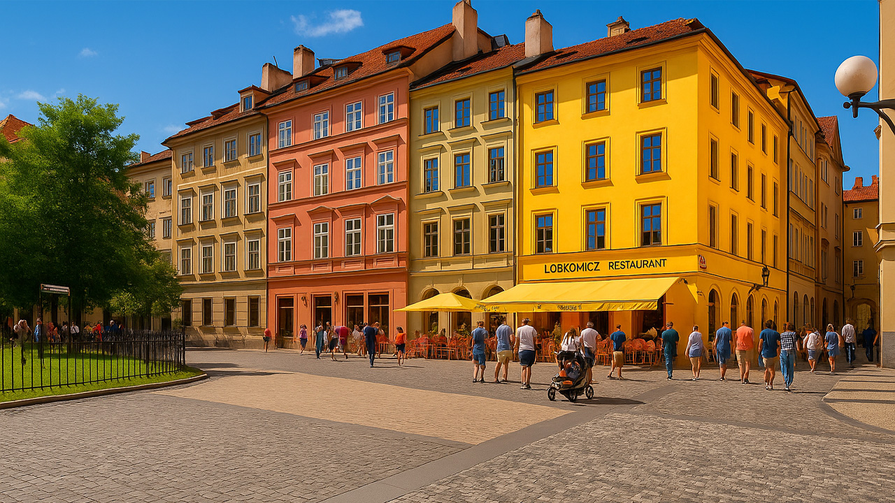 Tour a piedi tra le strade medievali di Praga in 4K – Repubblica Ceca