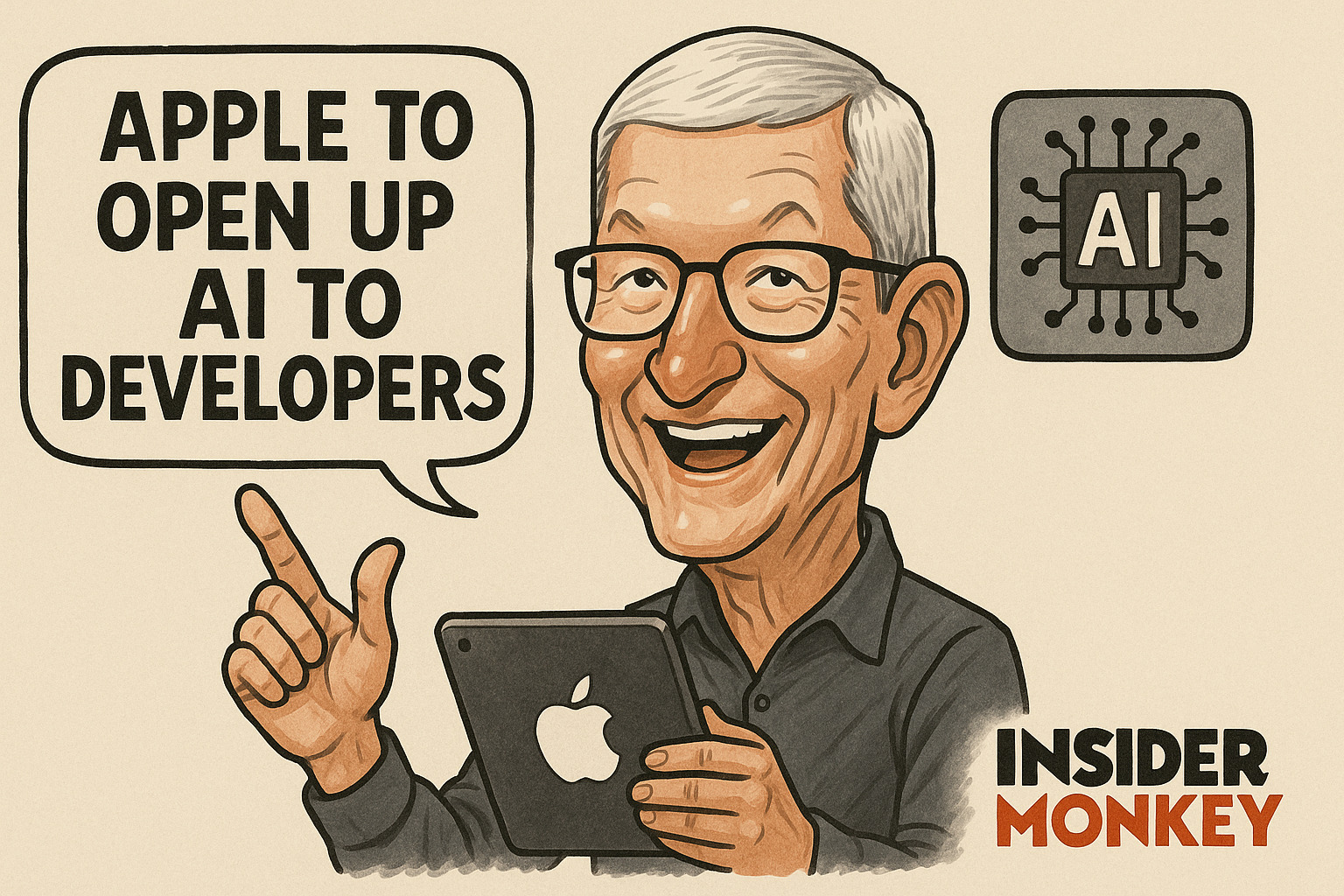 Apple (AAPL) Set to Open AI Models to Developers, Bloomberg Says