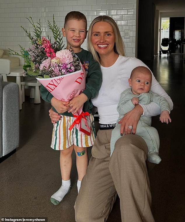 Footy star Jeremy Howe's wife Kahlia opens up about her miscarriage for ...