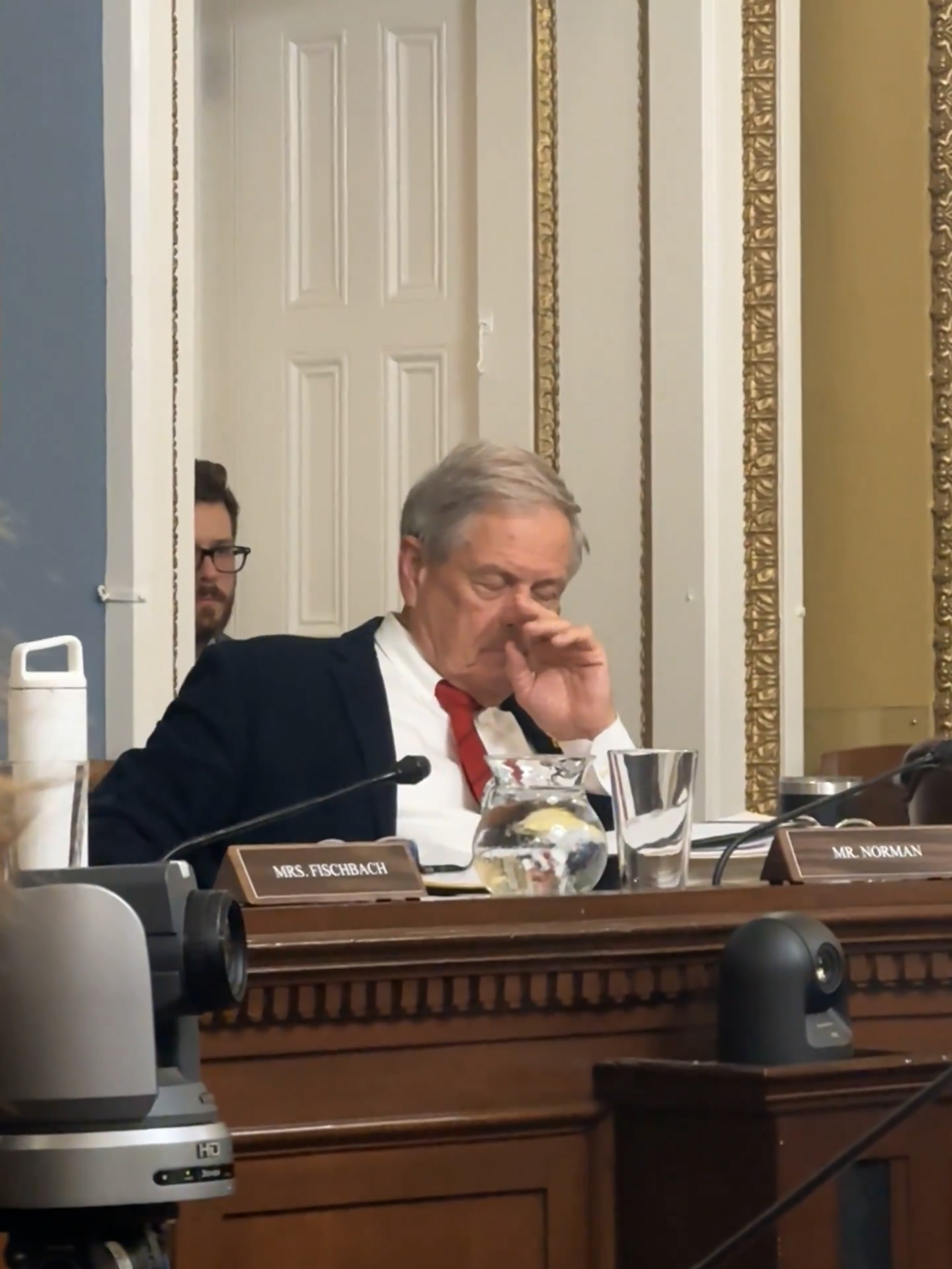 Ralph Norman Caught SLEEPING During Budget Hearing