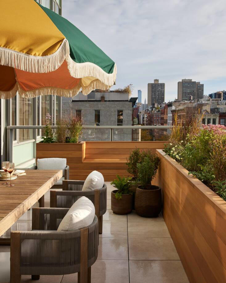 Before & After: A SoHo Roof Terrace Goes From Drab and Lifeless to ...