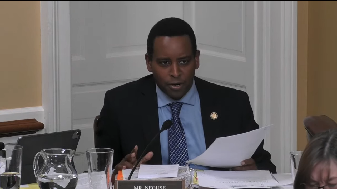 'Make It Make Sense, Mr. Chairman': Joe Neguse Grills GOP Committee ...