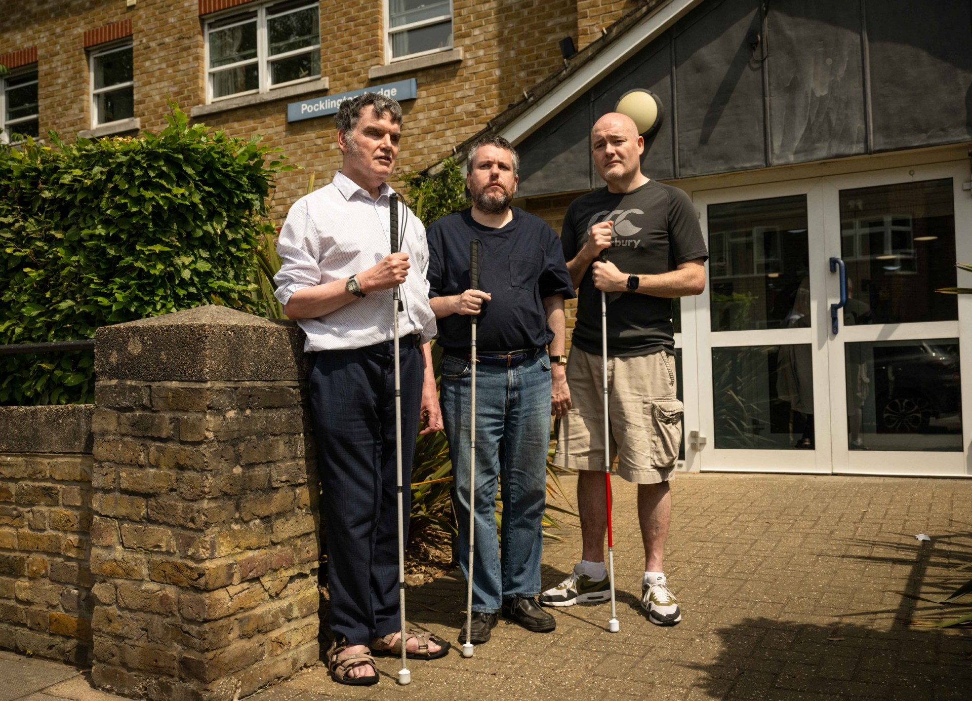 Blind people fear being left homeless after their housing block is put ...