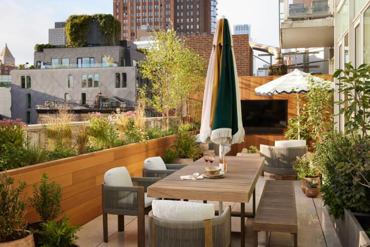 Before & After: A SoHo Roof Terrace Goes From Drab and Lifeless to ...