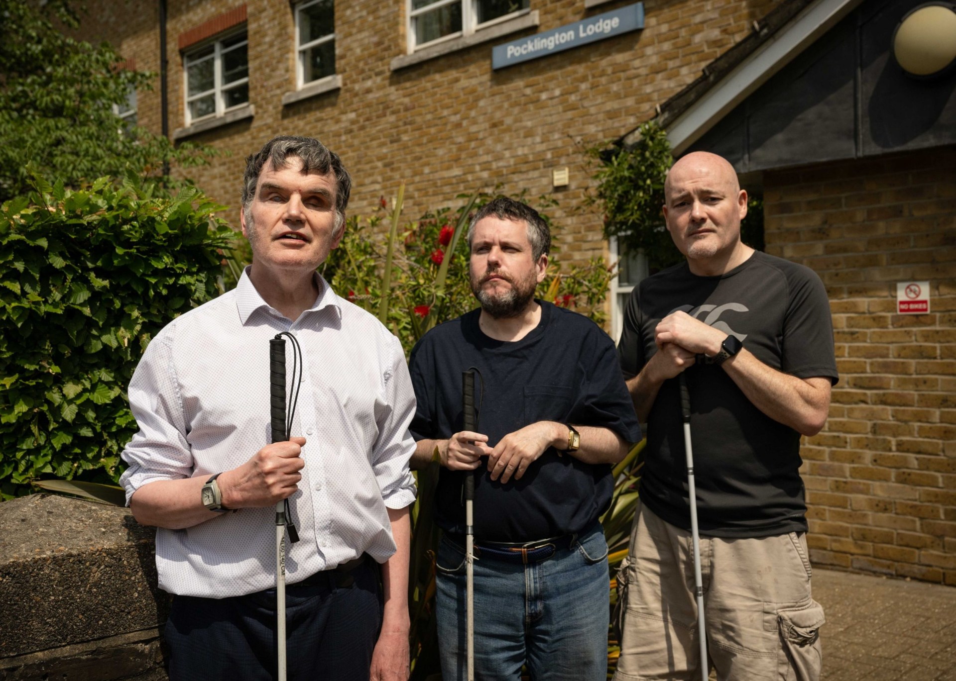Blind people living in London housing scheme fearful of future after ...