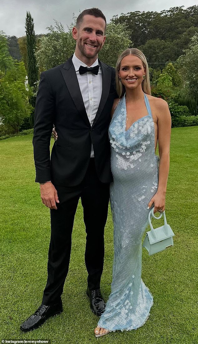 Footy star Jeremy Howe's wife Kahlia opens up about her miscarriage for ...