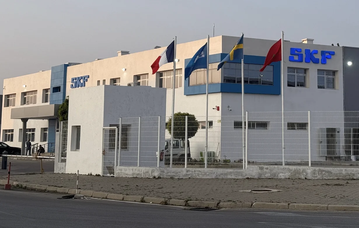Swedish manufacturer SKF opens magnetic bearings plant in Tangier