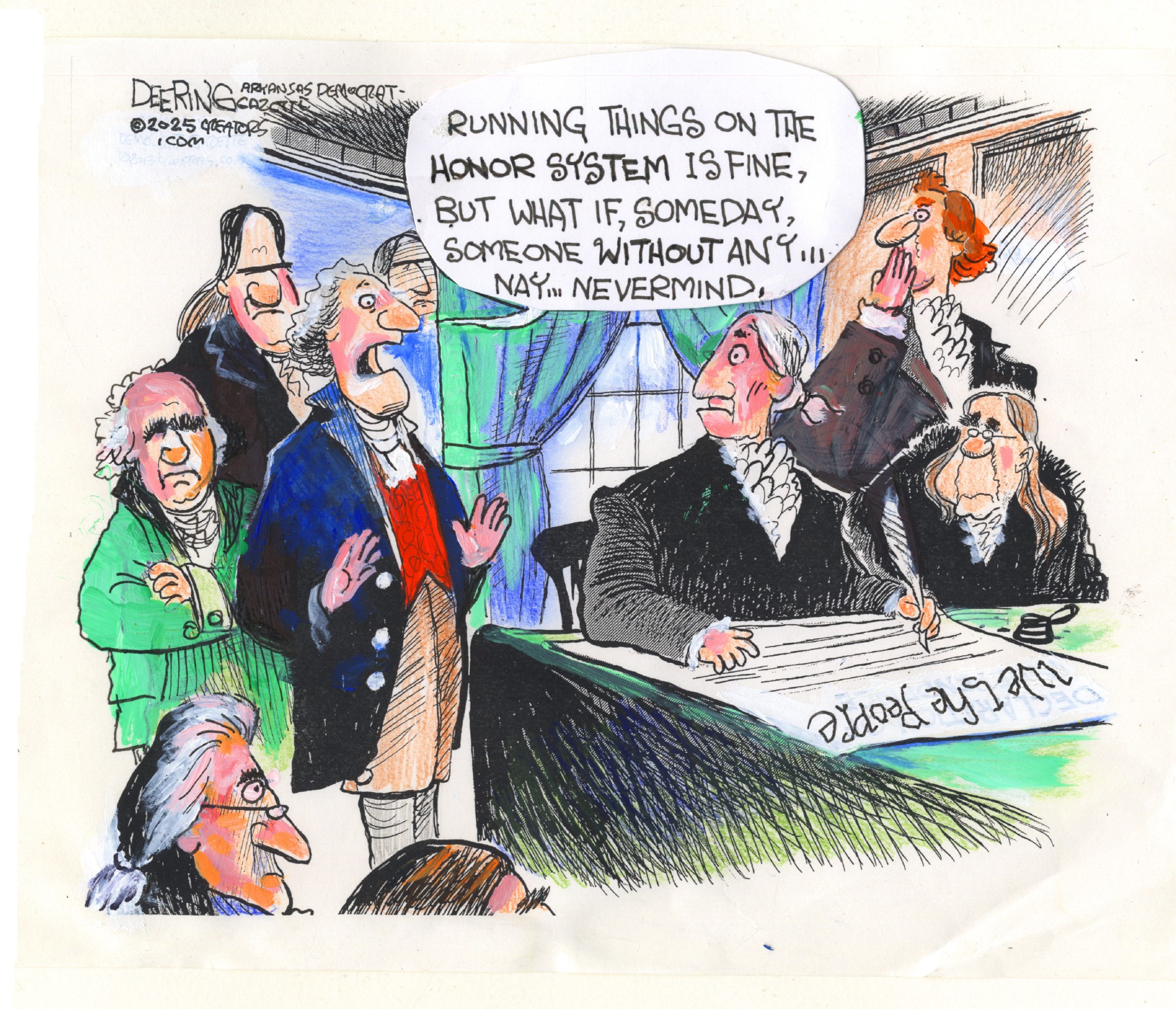 The Latest Award-Winning Editorial Cartoons From John Deering