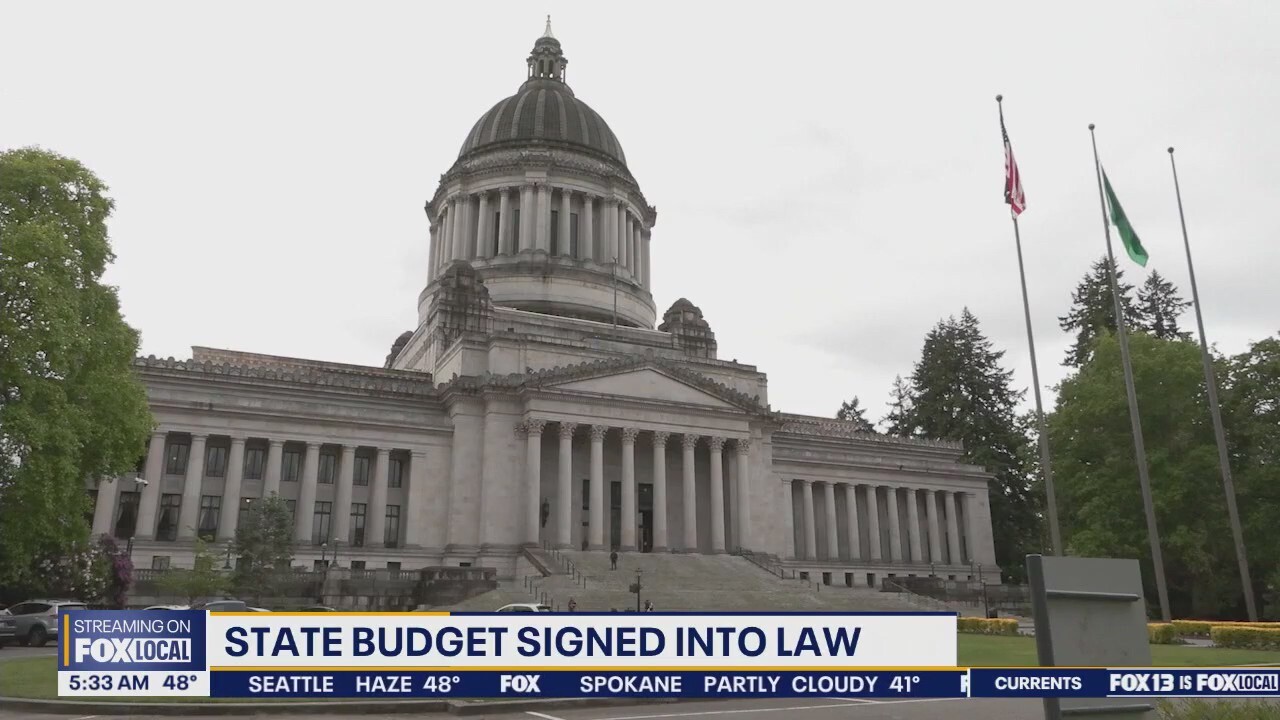 WA state budget signed into law