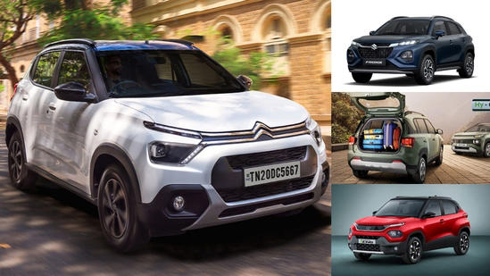 Most efficient CNG? Citroen C3 vs Tata Punch vs Hyundai Exter vs Maruti ...