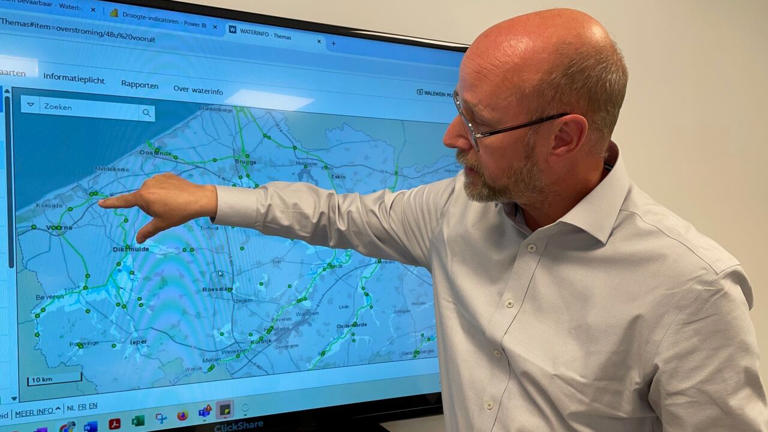 Infuus van Leie naar IJzer vermindert sterk, verdere verzilting van ...