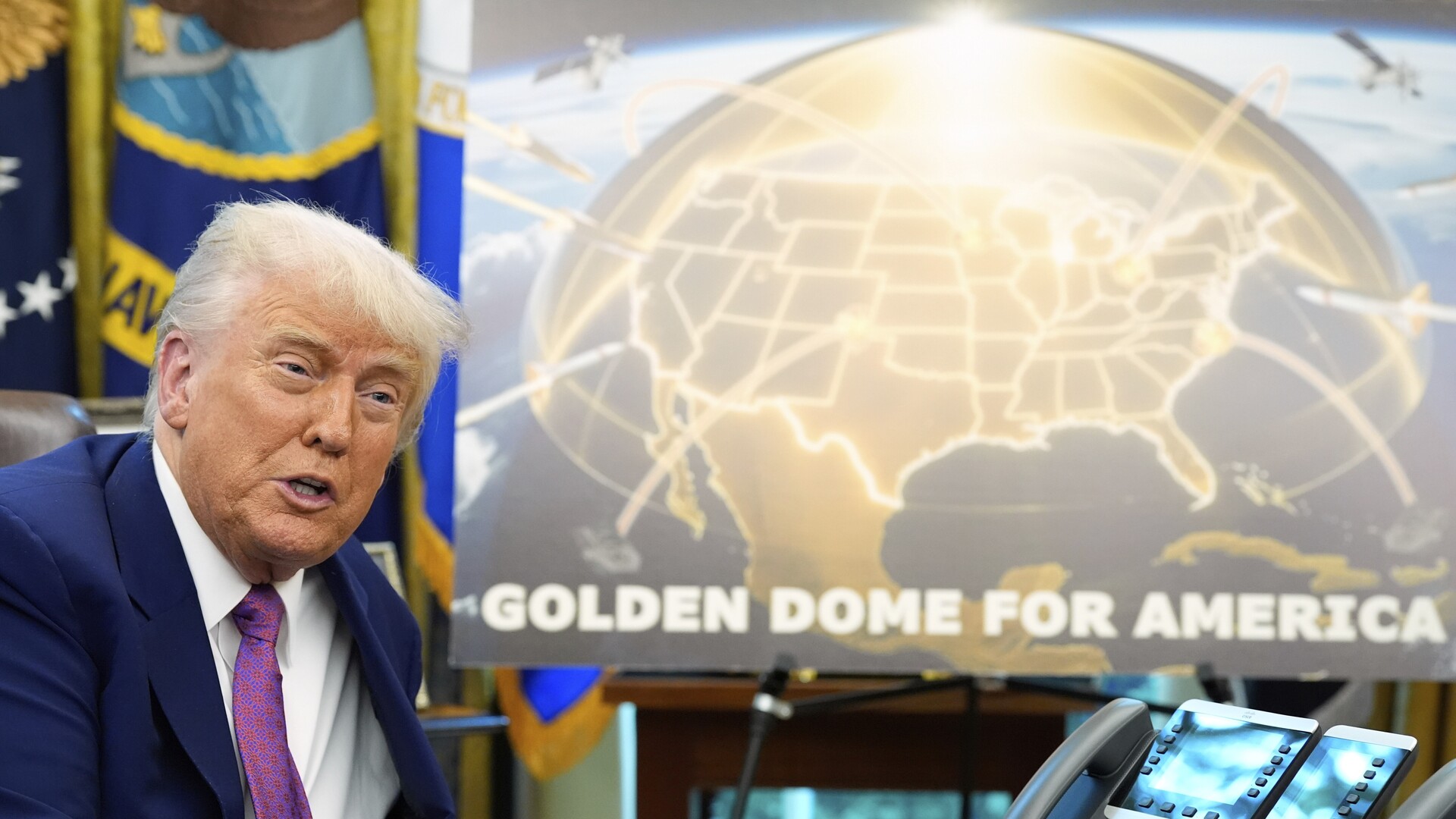 'Visionary': Donald Trump's 'Golden Dome' missile-defence system praised