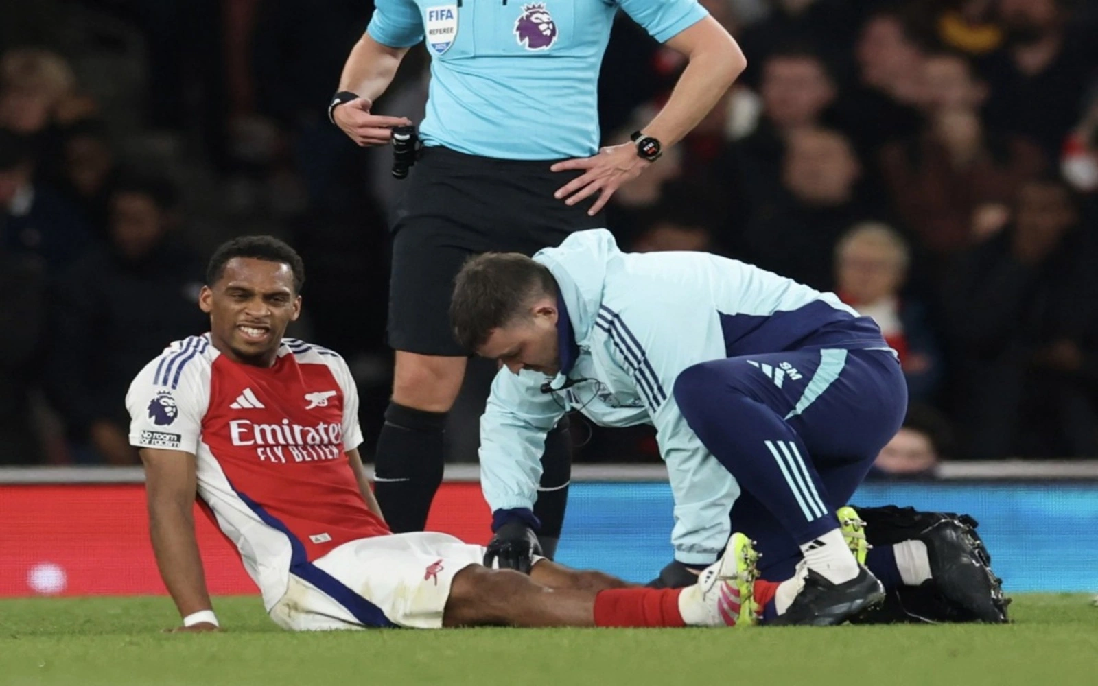 Arsenal’s Timber has ankle surgery, Saliba out with hamstring issue