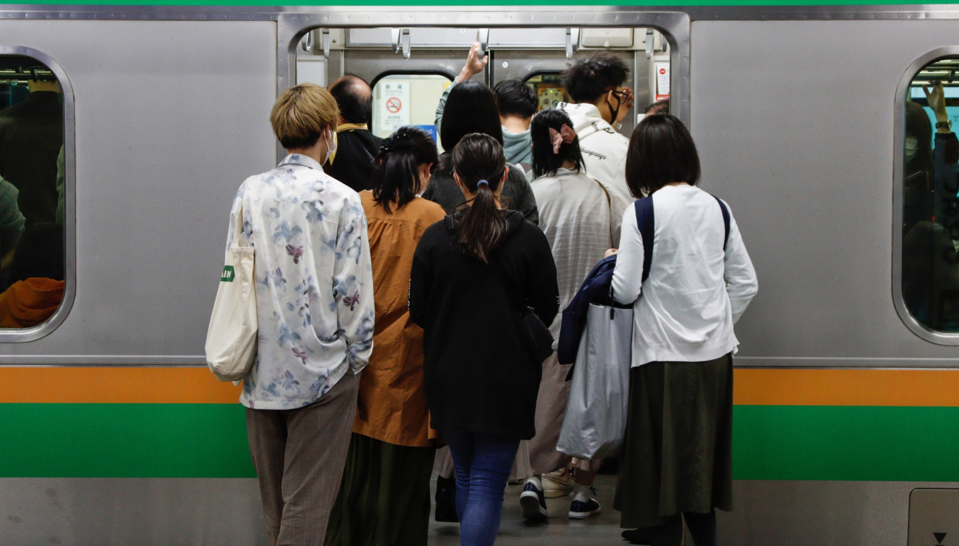 Nunca hagas esto en el transporte público