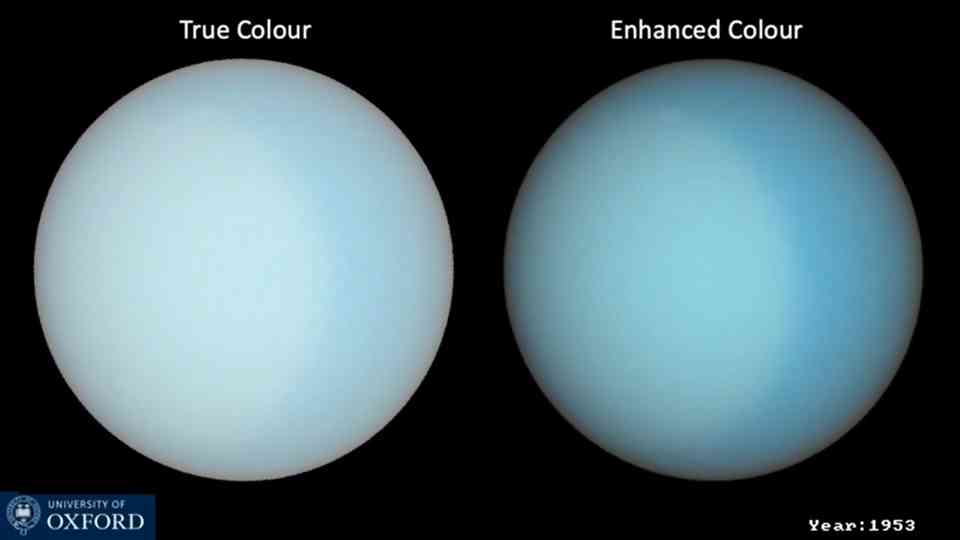 Revelado el verdadero color de Urano y Neptuno tras décadas de fotos ...