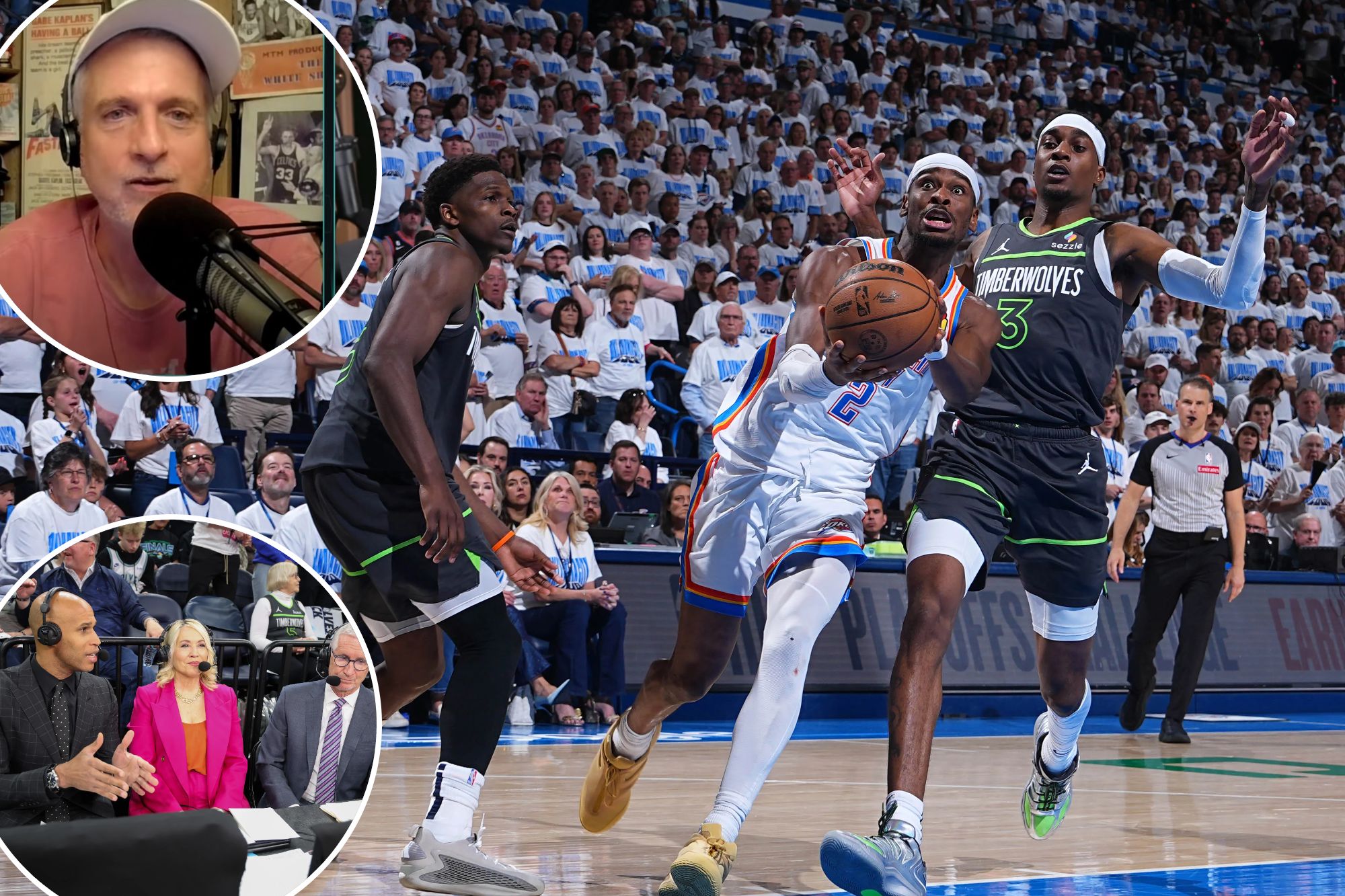 NBA pundits fume over Shai Gilgeous-Alexander foul grifting in Thunder ...