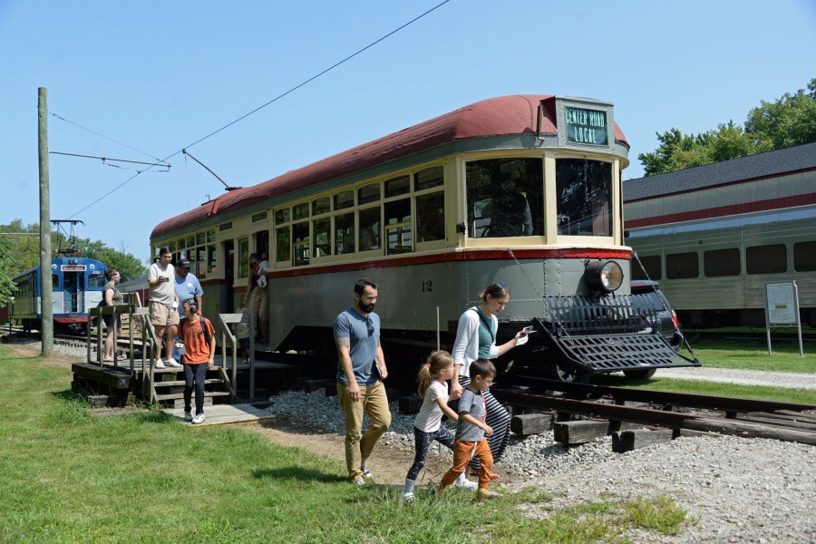 Trolley rides return at Northern Ohio Railway Museum