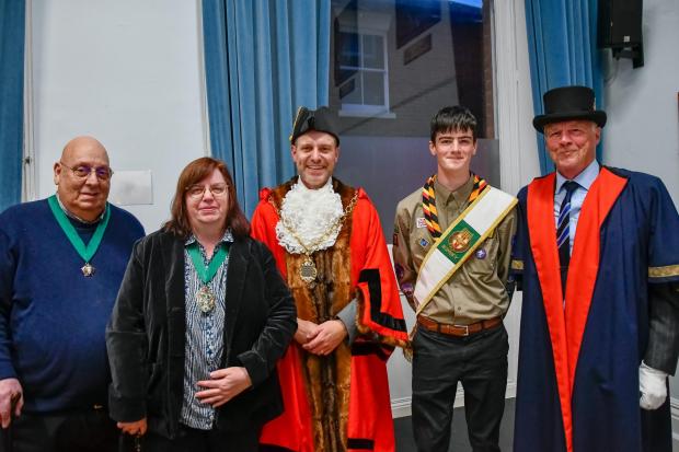 New photographs show latest Romsey mayor taking over position in ceremony