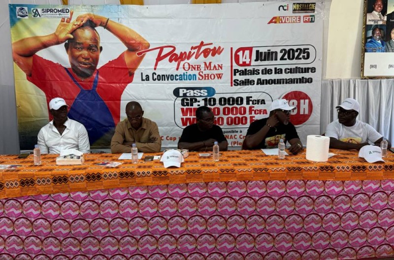 One-man-show : Papitou convoque les Ivoiriens pour 100% d’humour